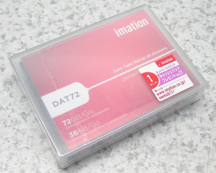 imation/イメーション DATデータカートリッジ 36GB/72GB DAT72 170M 送料一律360円(その他)｜売買されたオークション情報、yahooの商品情報をアーカイブ公開 ...