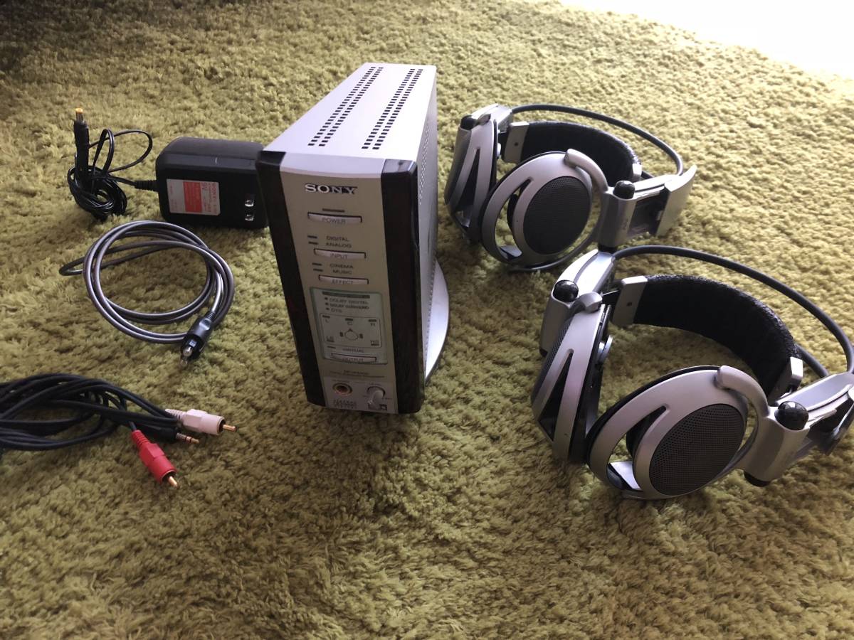 SONY ソニー デジタルサラウンドヘッドフォンシステム MDR-DS5100／ ジャンク品(ソニー)｜売買されたオークション情報、yahooの商品情報をアーカイブ公開 - オークファン ...