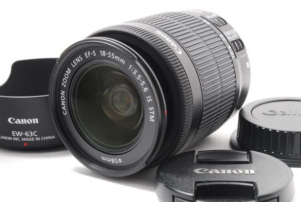 極上品 Canon EF-S 18-55mm 1:3.5-5.6 IS STM キャノン レンズフード付き(キヤノン)｜売買されたオークション情報、yahooの商品情報をアーカイブ公開 ...