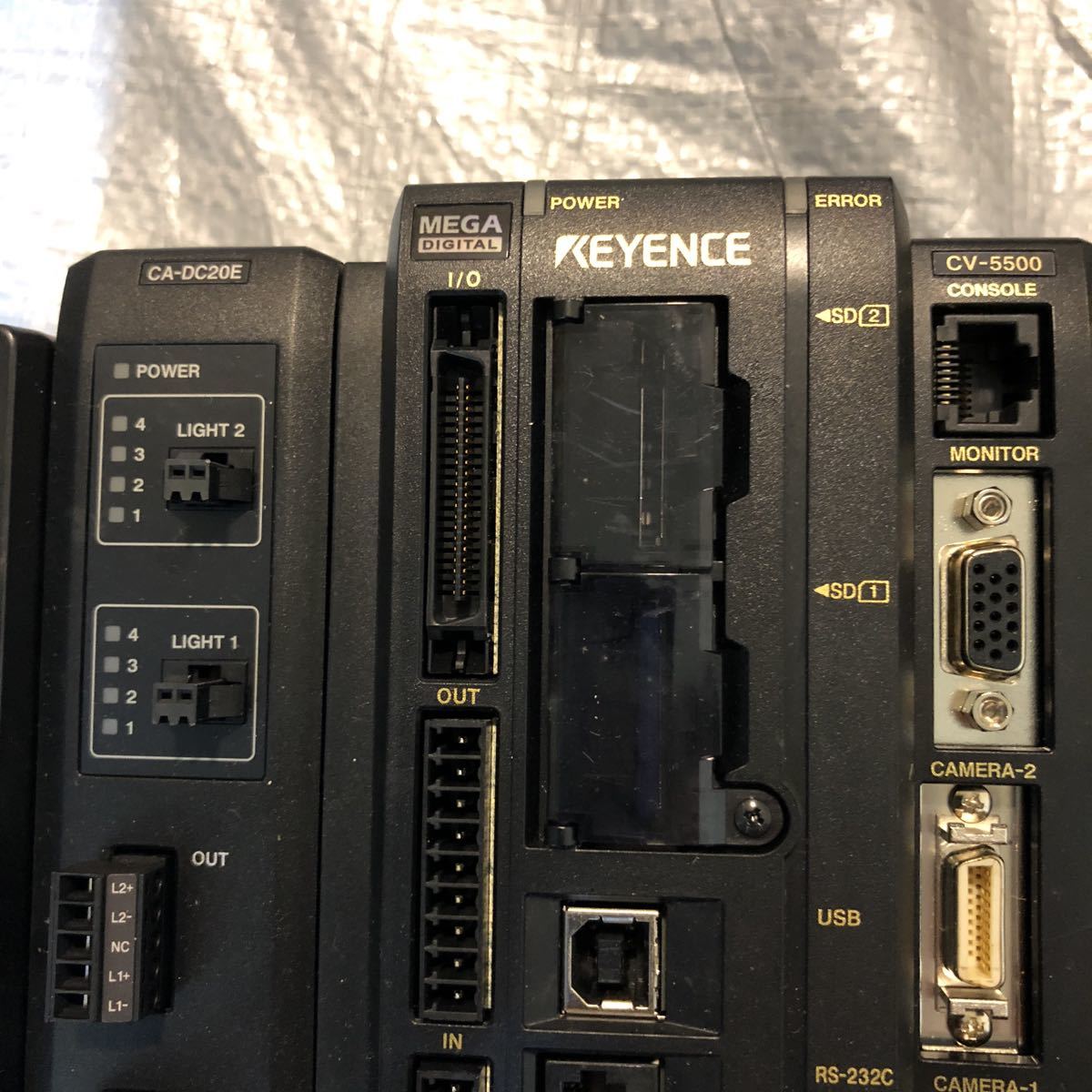 KEYENCE キーエンス マルチカメラ対応画像センサ CV-5500 &CA-DC100 &CA-DC20E &CA-U3 &DT ...
