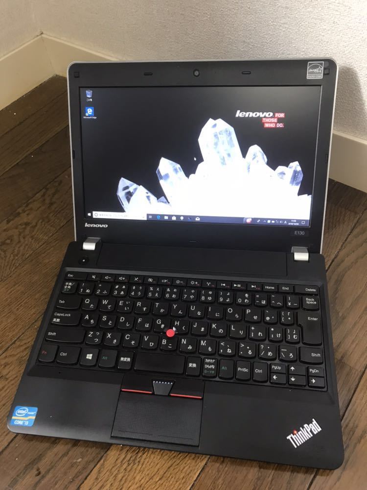 Lenovo ThinkPad Edge E130 Core i3 3227U 1.9GHz メモリ4G HDD 320GB Win10Pro win8リカバリあり 無線LAN 11インチ ...