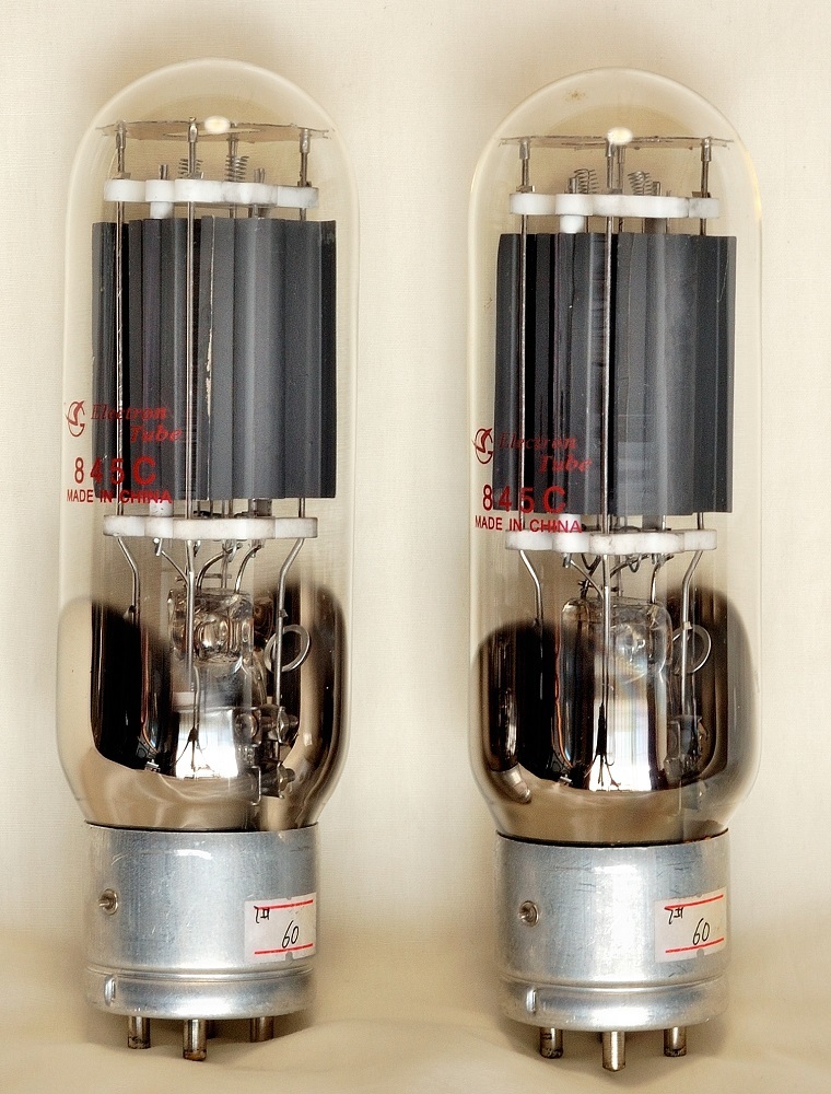 金属プレートの 845Cペア中国製 ラジオ技術 の秋一郎本人の出品(真空管)｜売買されたオークション情報、yahooの商品情報をアーカイブ公開 ...
