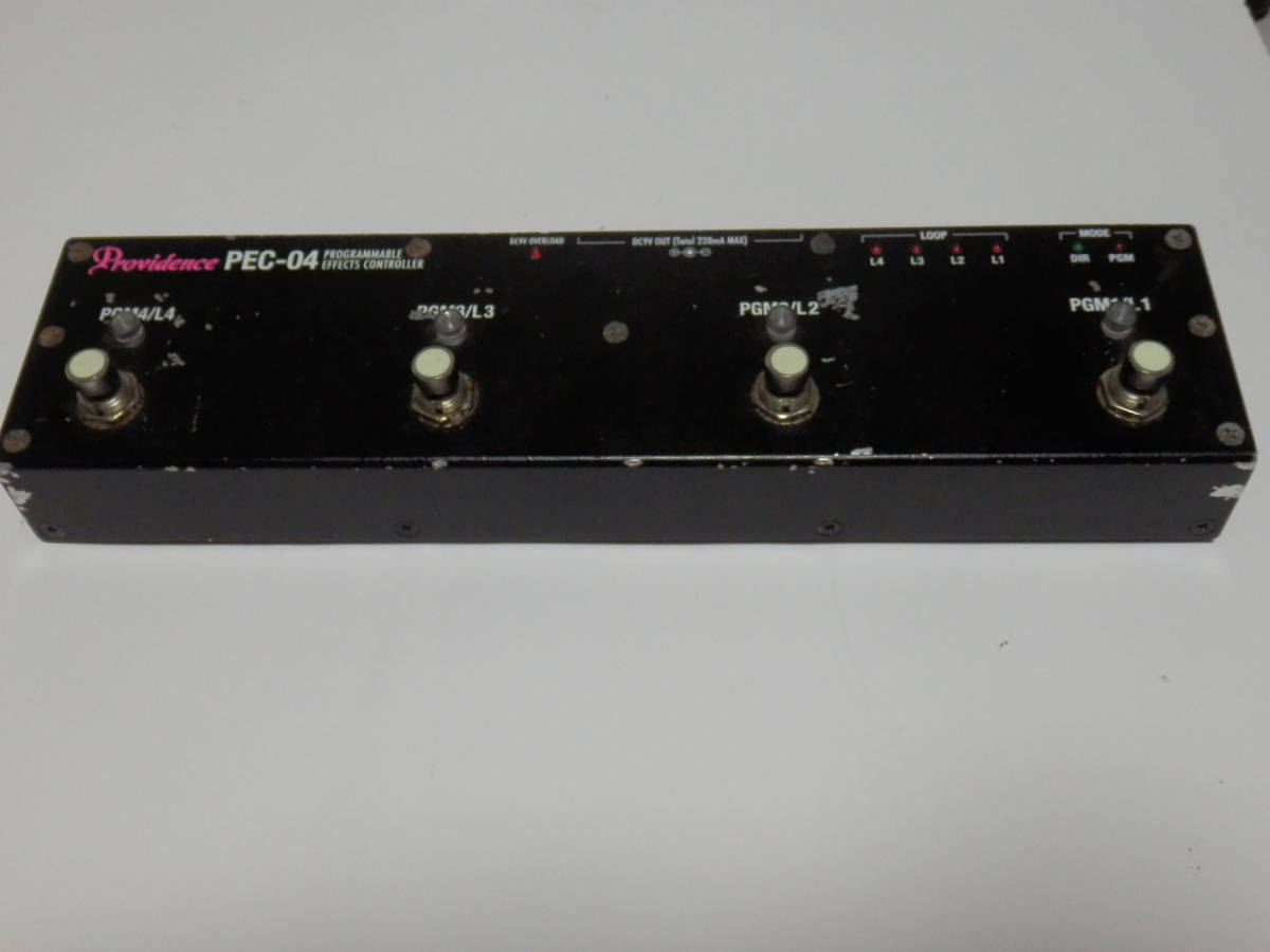 Providence PEC-04 本体のみジャンク(エフェクター)｜売買されたオークション情報、yahooの商品情報をアーカイブ公開 - オークファン（aucfan.com）