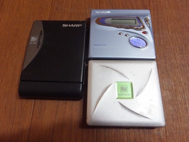 K：SHARP KENWOOD/MD-MT770-A MD-S20-B DMC-M33/ポータブルMDプレーヤー(録音、再生)｜売買されたオークション情報、yahooの商品情報をアーカイブ公開 ...