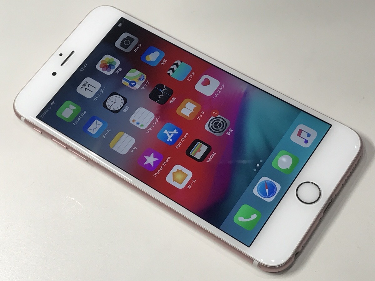 1円スタート ジャンク softbank iPhone 6sP 64GB ローズゴールド 判定〇 MKU92J/A(iPhone 6s ...