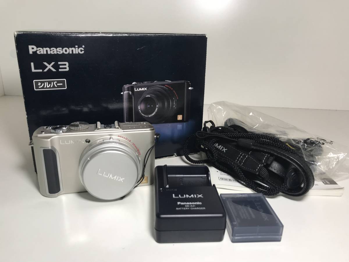 No.144 パナソニック デジタルカメラ Panasonic LUMIX DMC-LX3 シルバー(パナソニック)｜売買されたオークション情報、yahooの商品情報をアーカイブ公開 ...
