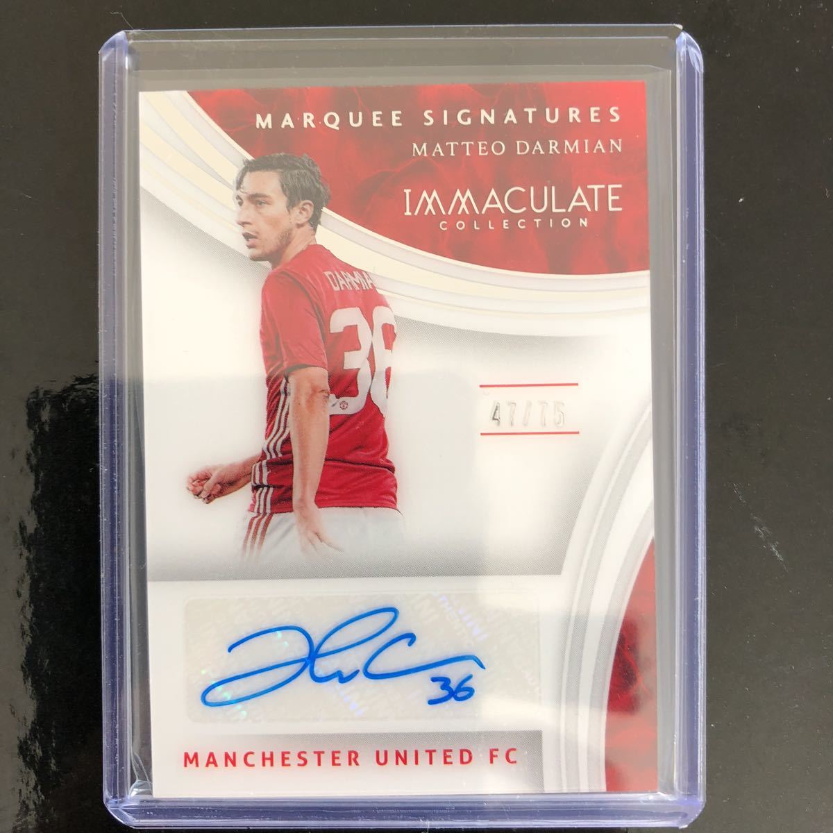 panini immaculate soccer marquee signatures 直筆サインカード MATTEO DARMIAN ...