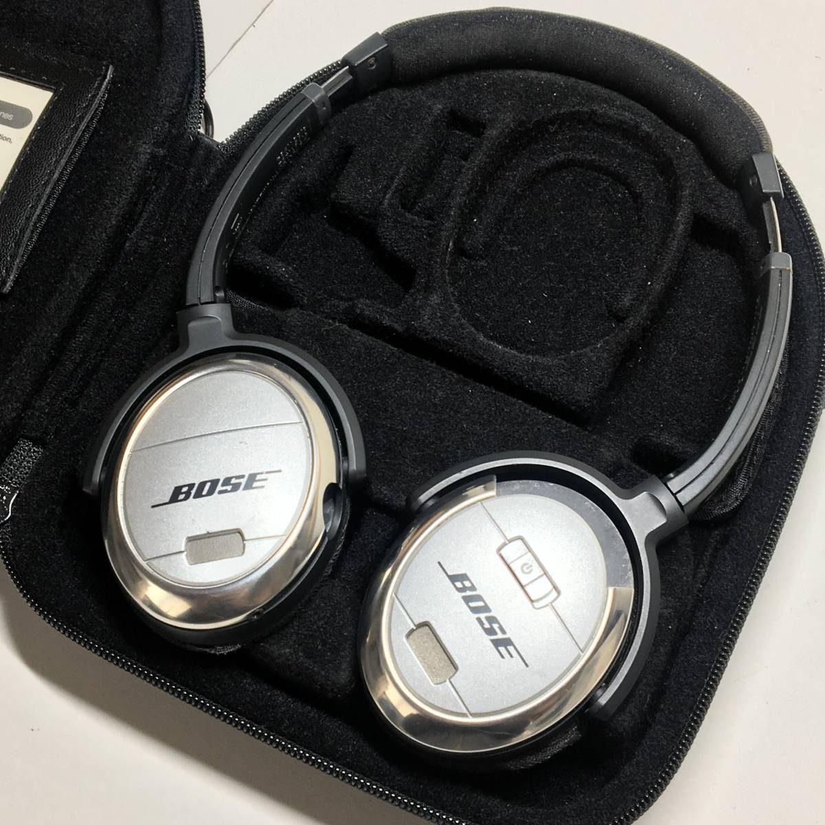 BOSE Quiet Comfort 3ジャンク本体のみ 動作正常イヤパッド劣化 ヘッドパッド変形 QC3 #1111-1433(BOSE)｜売買されたオークション情報、yahooの商品情報を ...