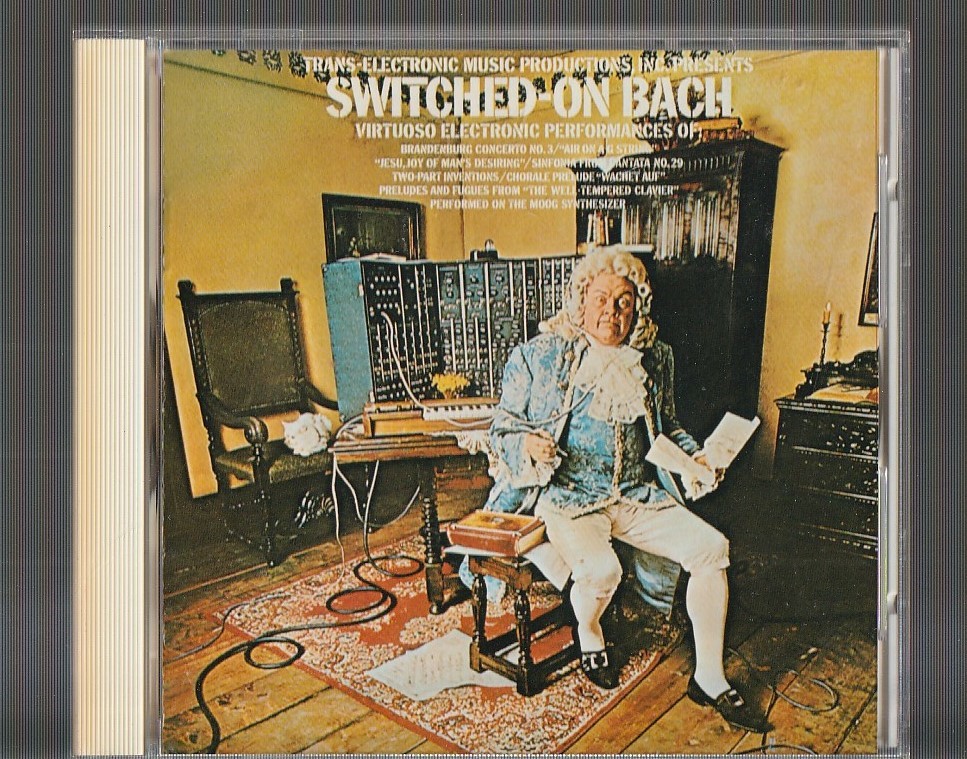 廃盤 32DC-477 スイッチト オン バッハ SWITCHED-ON BACH ウェンディ カーロス 1968年 国内盤CD 現代音楽 ...
