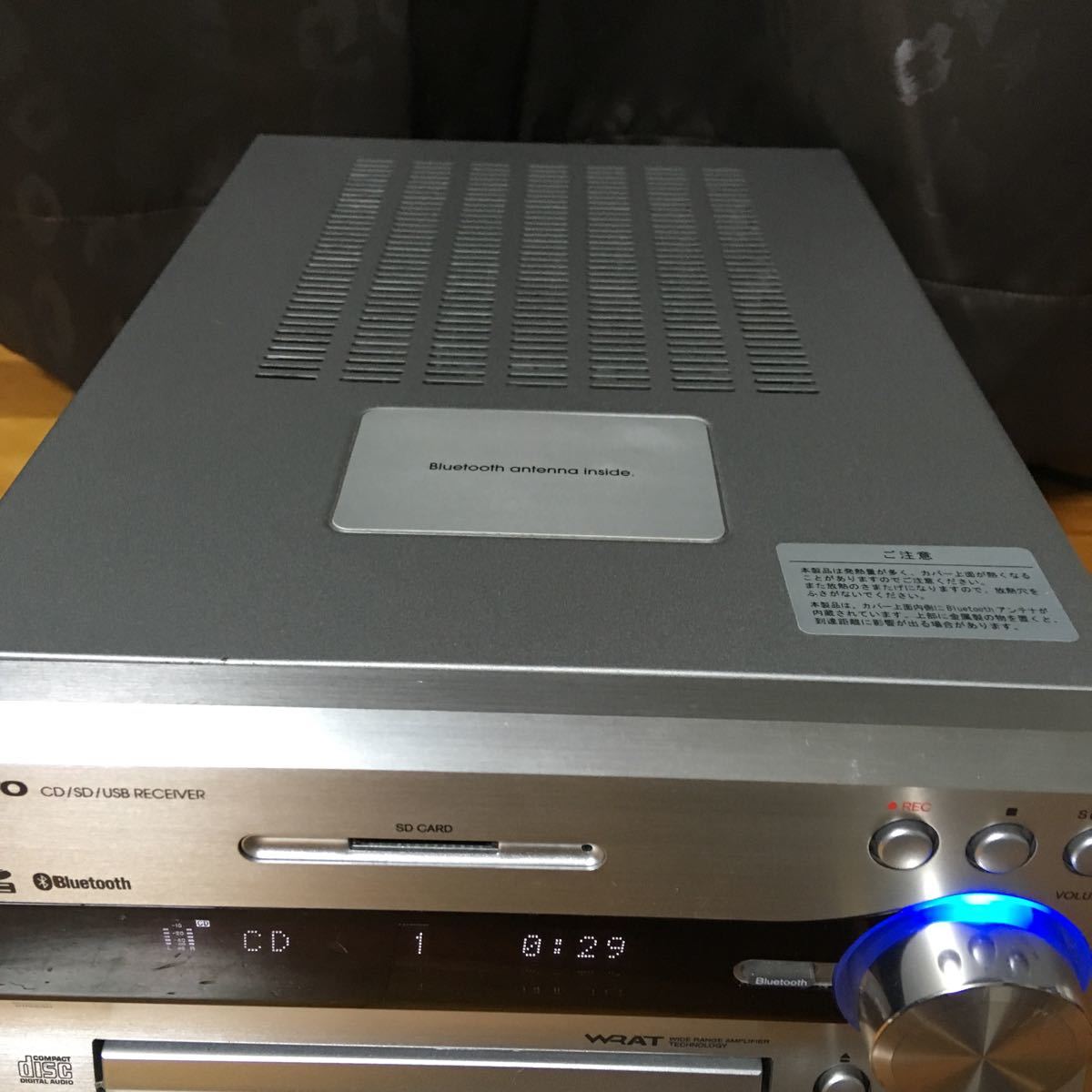 ONKYO CD SD USBレシーバー NFR-7 本体 リモコン取説付(ONKYO)｜売買されたオークション情報、yahooの商品情報をアーカイブ公開 - オークファン（aucfan.com）