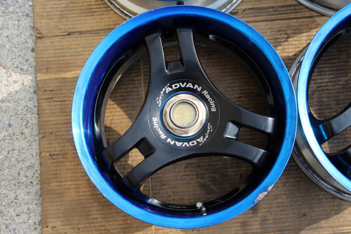 1000円から ヨコハマ スーパーアドバン ADVAN SA3R PCD100 アルマイトリム コンパクトカーなどに USDM スタンス(社外 ...