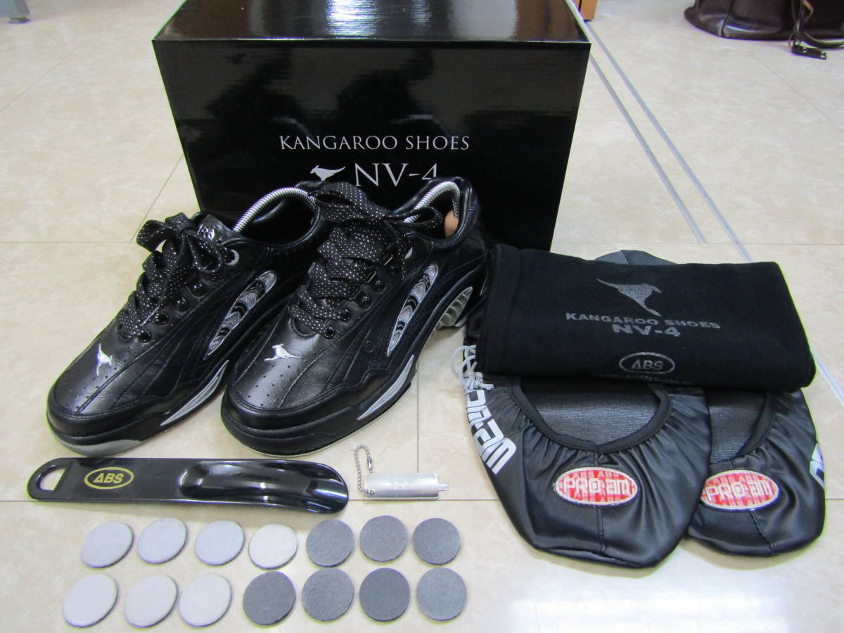 ボウリングシューズ ABS NV－4 黒 26 5cm クリーツパーツ付き(シューズ)｜売買されたオークション情報、yahooの商品情報をアーカイブ公開 - オークファン（aucfan.com）