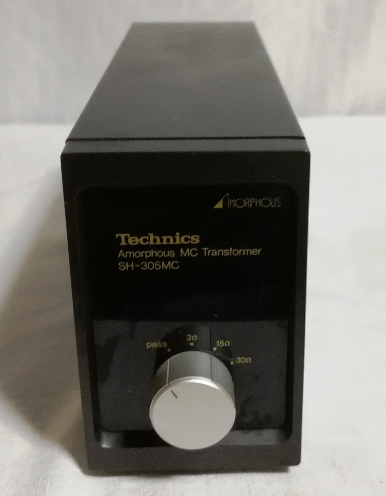 Technics Amorphous MC Transformer SH-305MC MC用 アモルファス昇圧トランス 音は実に繊細(MC ...