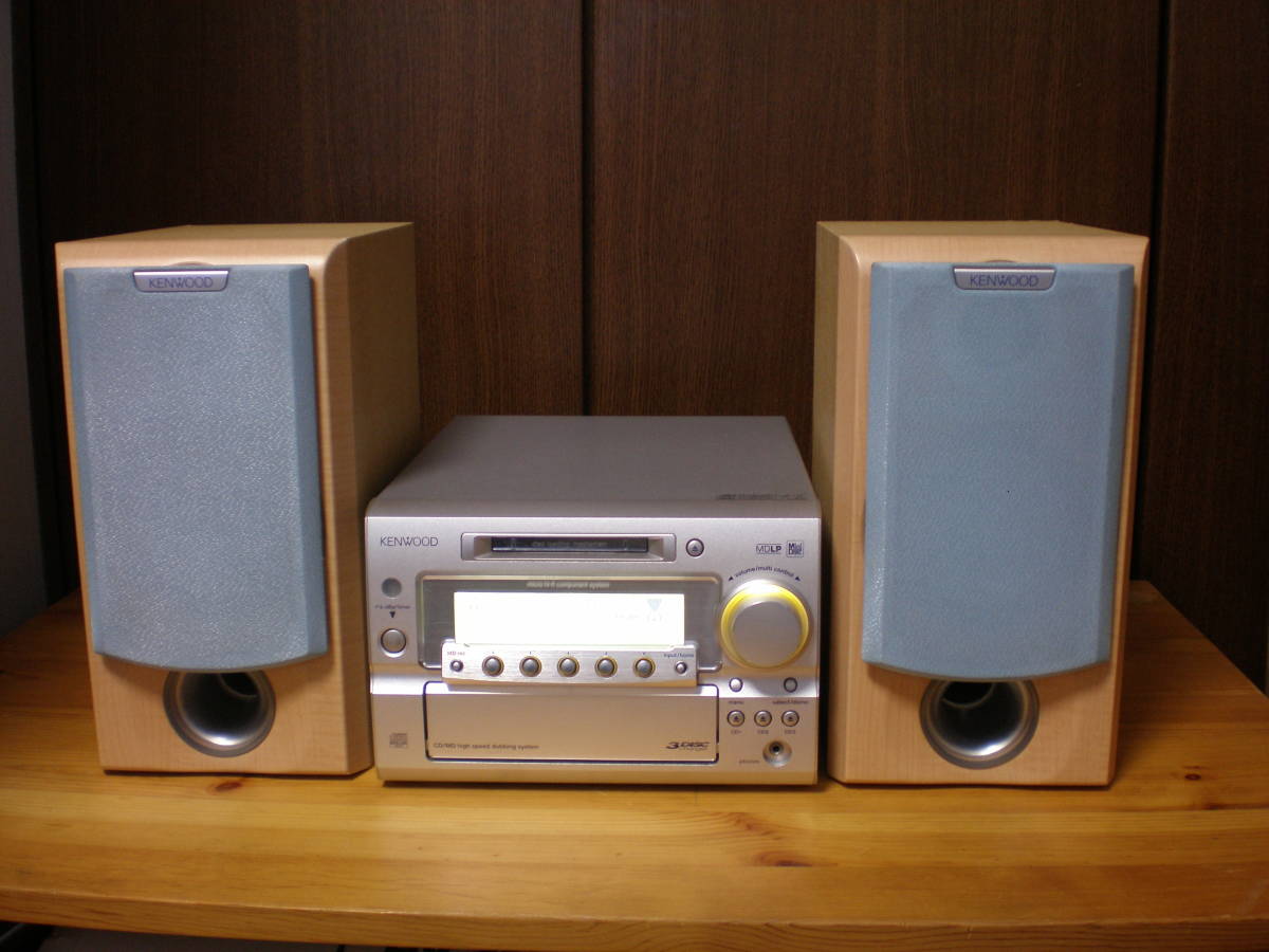 KENWOOD CD/MD/FM ミニコンポ RD-SG5MD(MDコンポ)｜売買されたオークション情報、yahooの商品情報をアーカイブ公開 ...