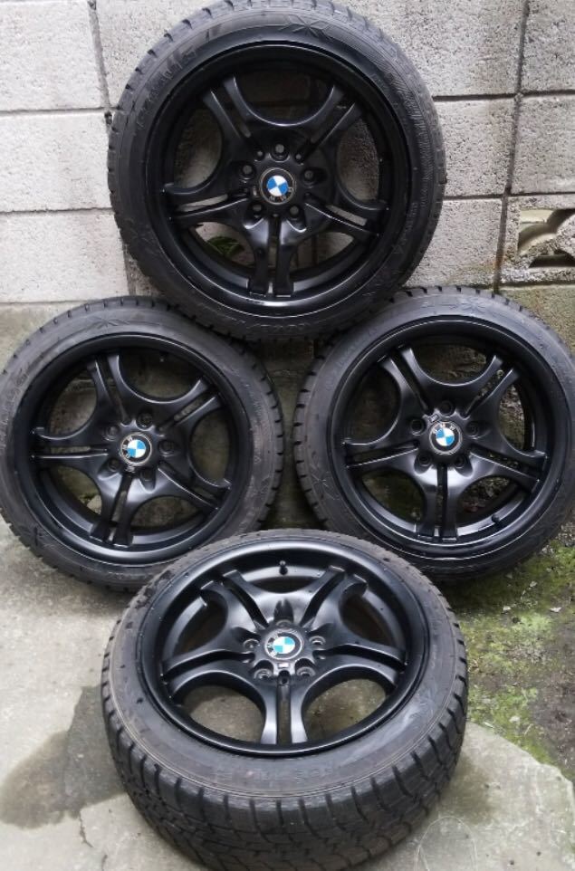 BMW スタッドレスセット バリ山 e46 e36 Z3 z4 e90 E82 E87 E85 E86 グッドイヤー Mスポーツ(スタッドレスタイヤ)｜売買されたオークション情報、yahooの ...