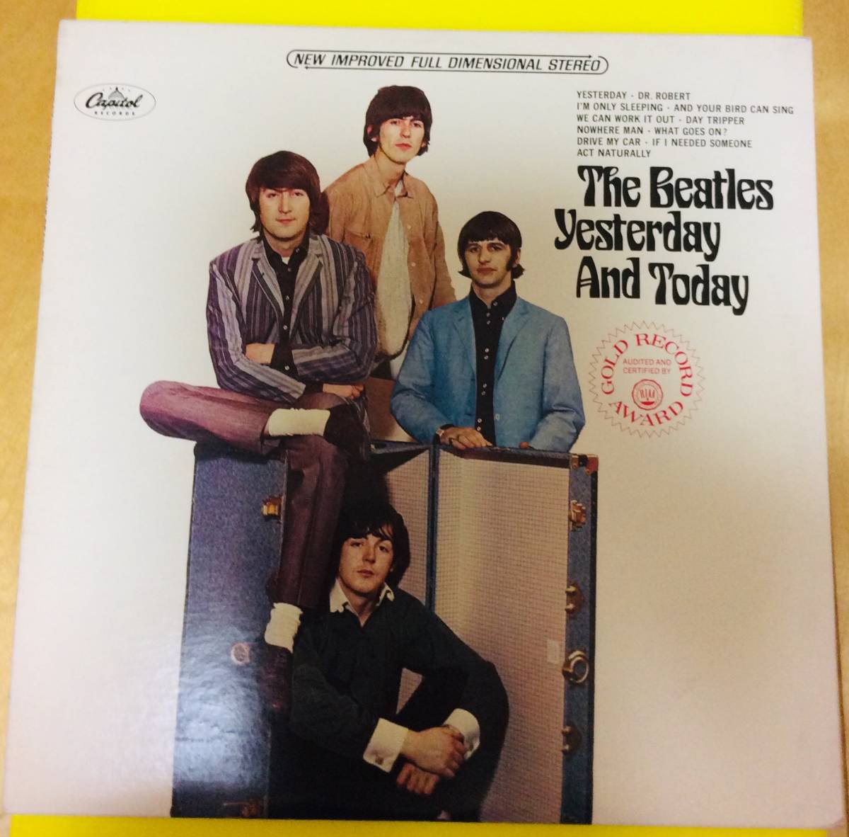 THE BEATLES YESTERDAY AND TODAY US オレンジ(Beatles, The)｜売買されたオークション情報 ...