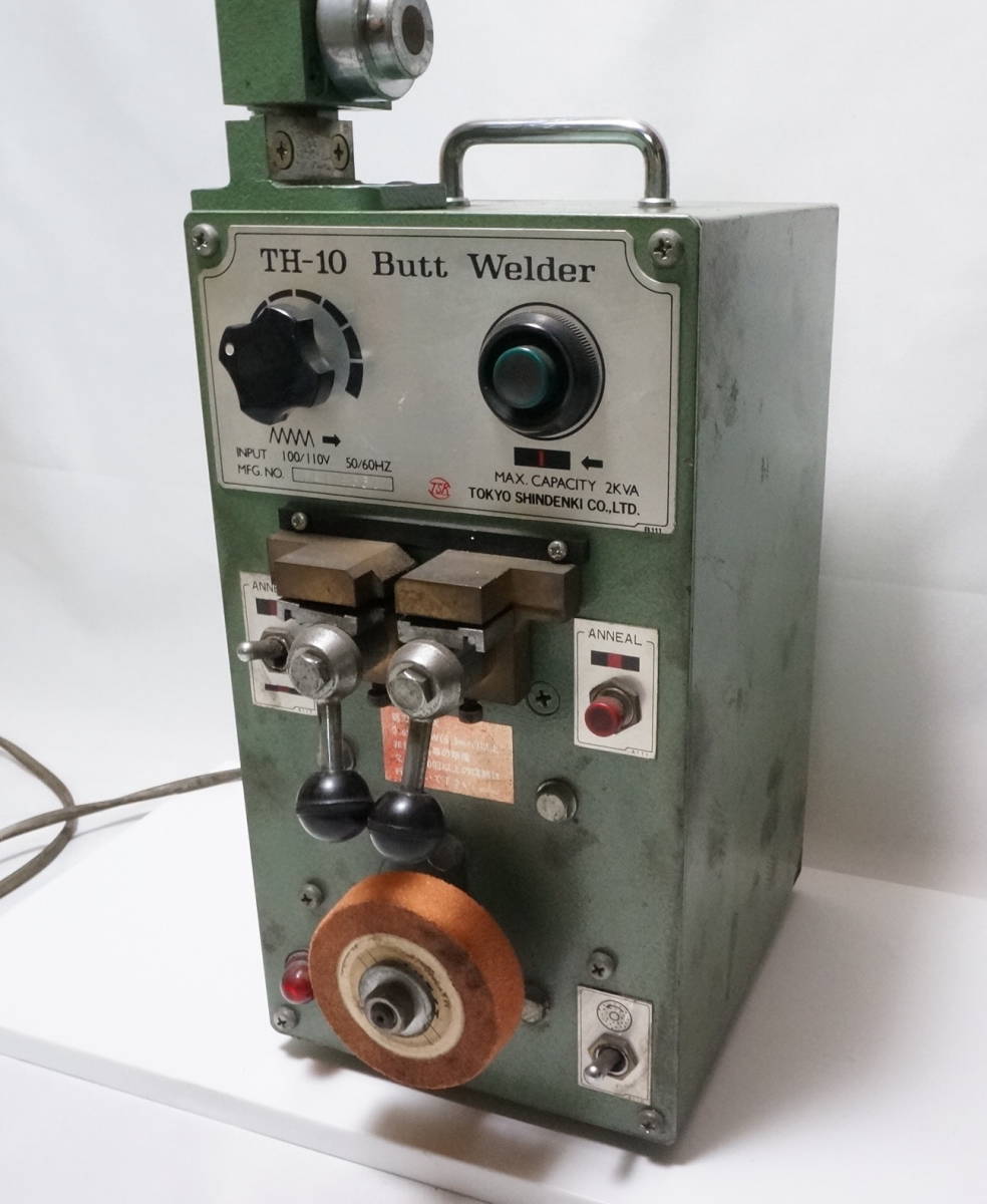 東京新電機 TOKYO SHINDENKI アプセットバット溶接機 Butt Welder TH-10 電動工具 溶接(溶接機)｜売買された ...
