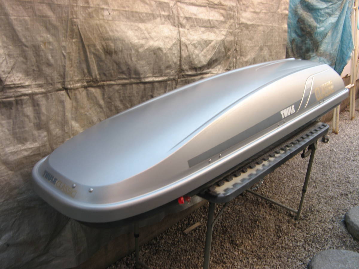 THULE CLASSIC ルーフボックス ジェットバック 灰 手渡し 西濃着払可(ルーフキャリア)｜売買されたオークション情報、yahooの商品情報をアーカイブ公開 - オークファン ...