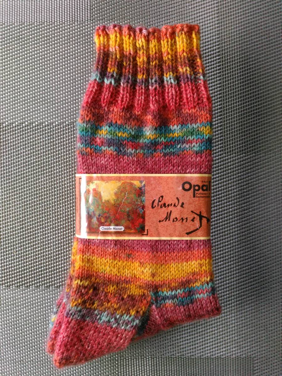 opal クロードモネ ハンドメイド 手編み 靴下 ソックヤーン ニットソックス 登山 アウトドア 毛糸の靴下 女性用22~24cm オパール 冷え取り(その他)｜売買されたオークション情報 ...