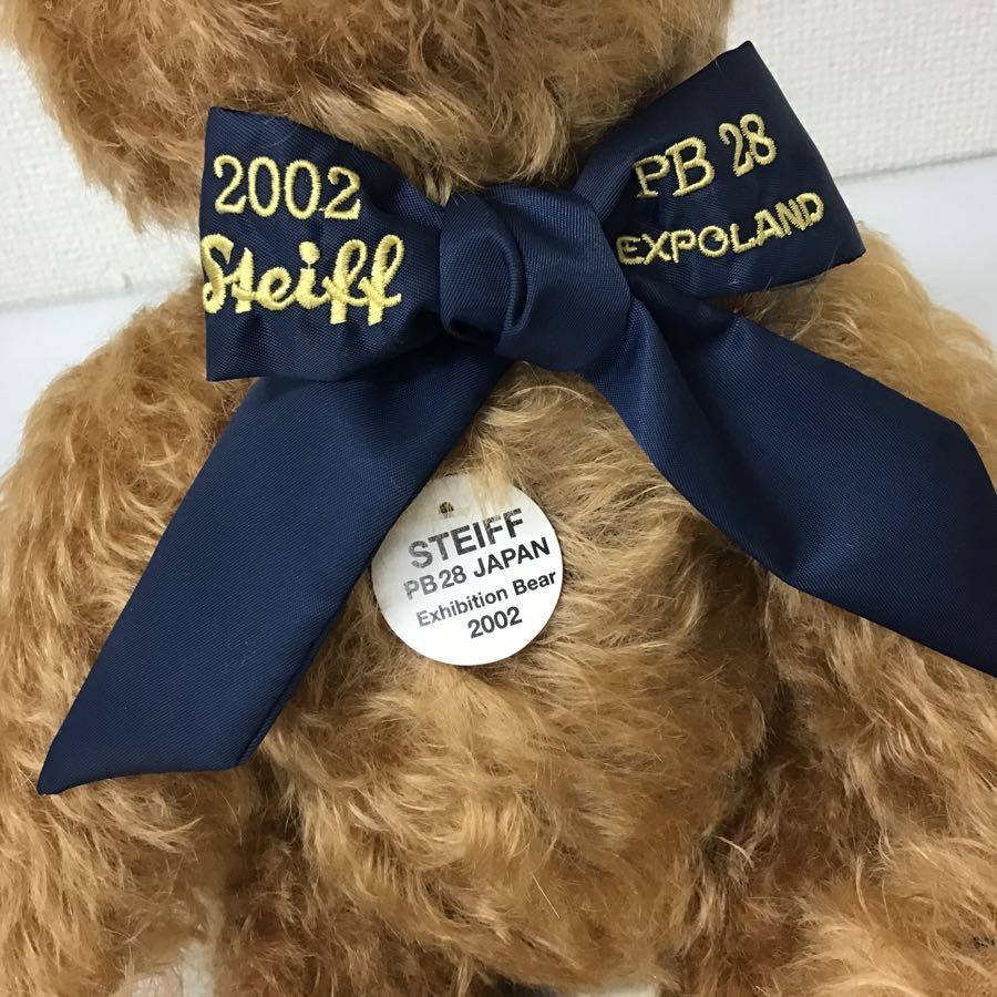 箱無し シュタイフ Steiff PB28 ジャパンエキシビジョンベア 2002 / テディベア 白タグ(シュタイフ社)｜売買された ...