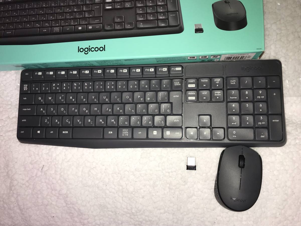 Logicool ロジクール ワイヤレス マウス 耐水設計キーボード セット MK235(USBキーボード)｜売買されたオークション情報、yahooの商品情報をアーカイブ公開 - オークファン ...