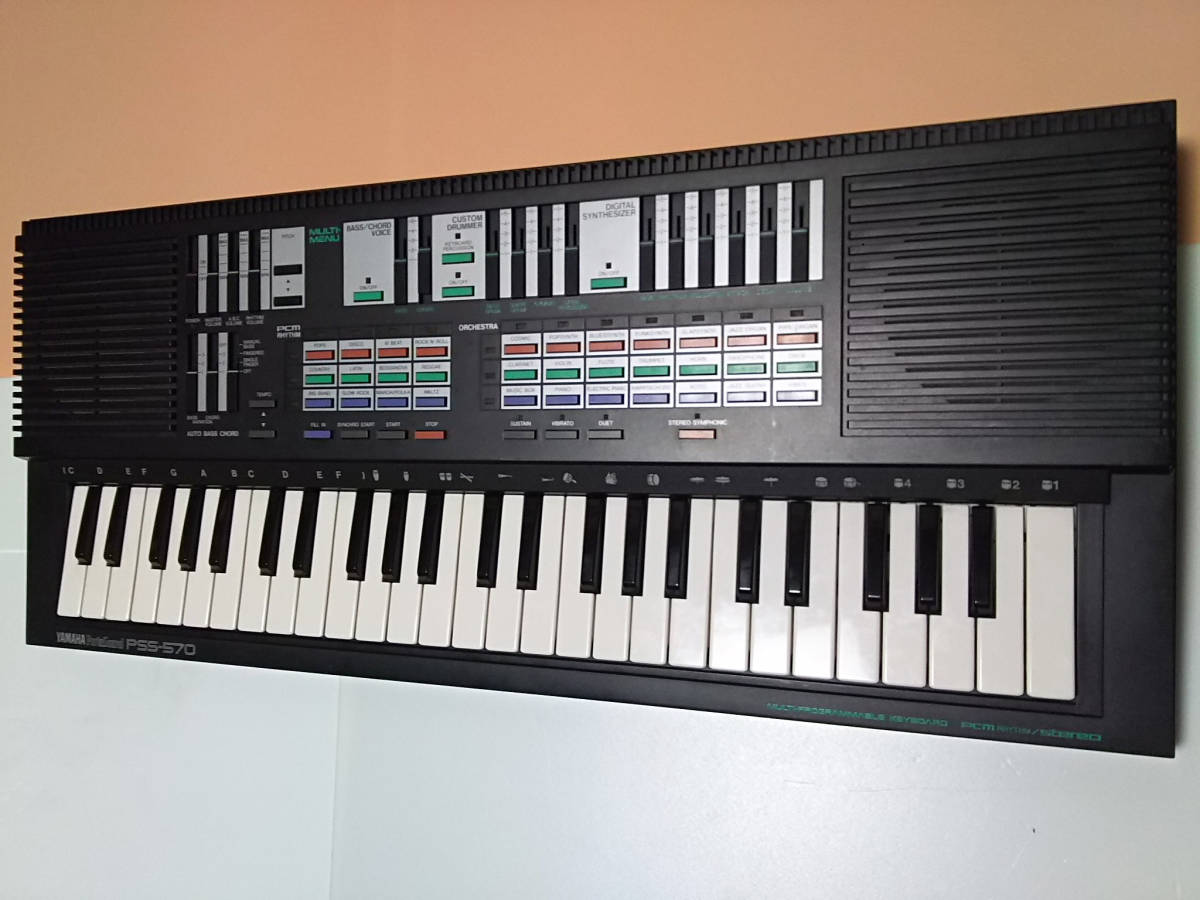YAMAHA PSS-570 FM SYNTHESIZER PORTASOUND FM音源 ポータサウンド(ヤマハ)｜売買されたオークション ...