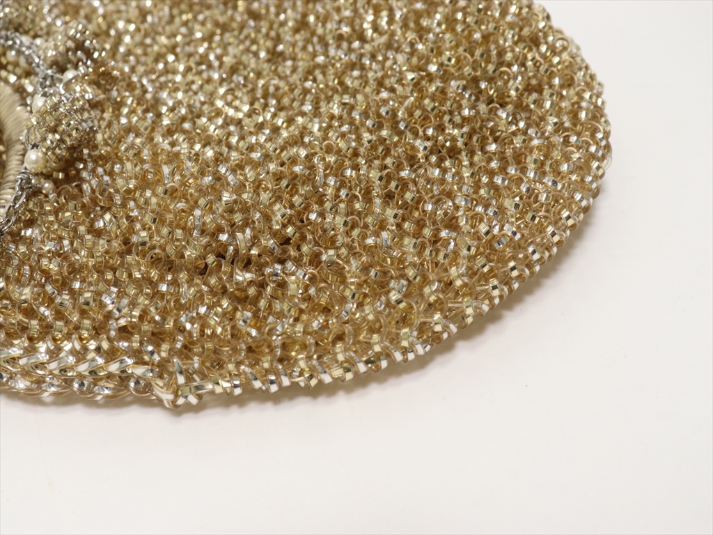 正規 アンテプリマ ハンドバッグ ワイヤーバッグ ポーチ付き チャーム付き レディース鞄 ゴールド系 N962(かばん、バッグ)｜売買された ...