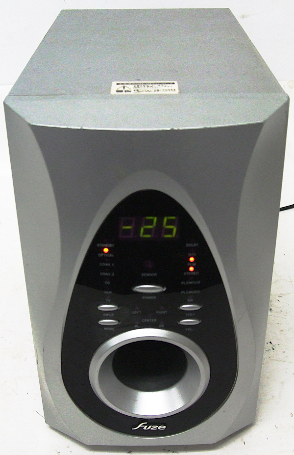 おたからや N-464/Fuze Digital Surround Home Theater Speaker System シルバー AVS ...