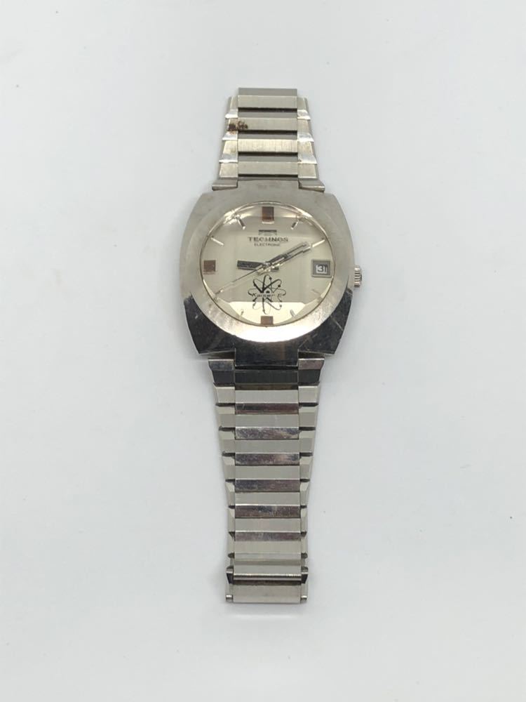 電池切れ TECHNOS/テクノス Kaiser-E カイザーE 3針デイト ELECTRONIC カットガラス(テクノス)｜売買されたオークション情報、yahooの商品情報をアーカイブ公開 ...