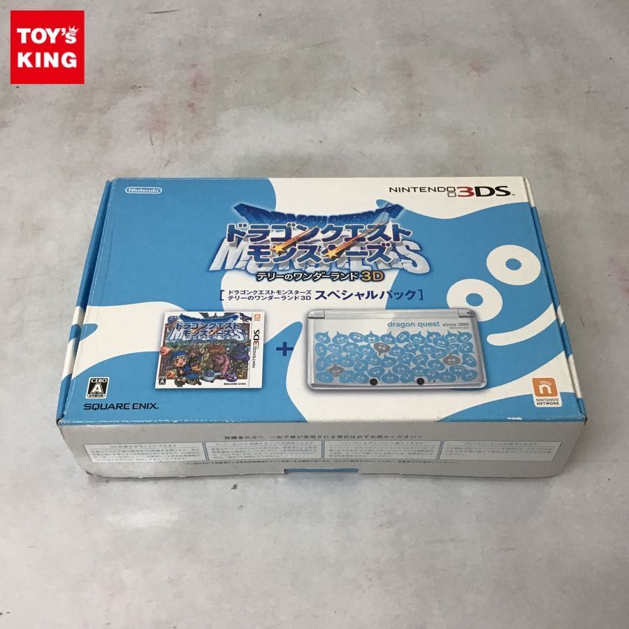 初期化済 Nintendo 3DS 本体 CTR-001 ドラゴンクエストモンスターズ テリーのワンダーランド3D スペシャルパック ...