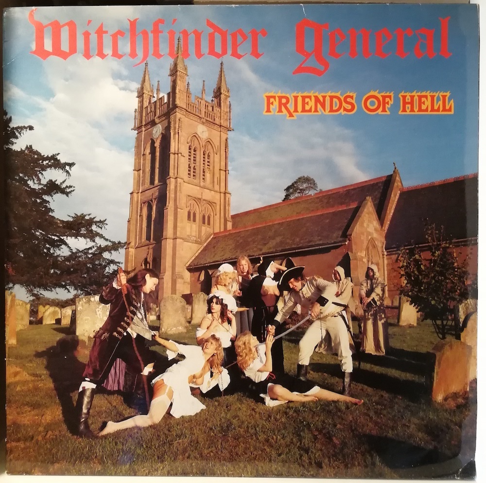 LP Witchfinder General / Friends Of Hell UK盤 NWOBHM HEAVY METAL DOOM ...