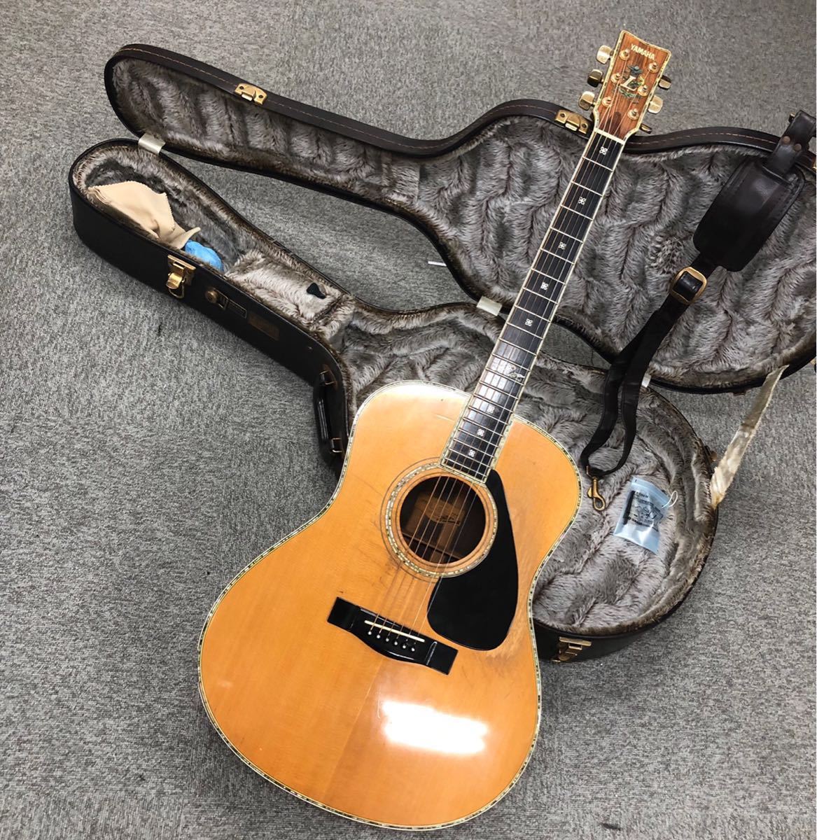 A467 YAMAHA ヤマハ L-55 CUSTOM 1984年製 アコースティック ギター(ヤマハ)｜売買されたオークション情報 ...