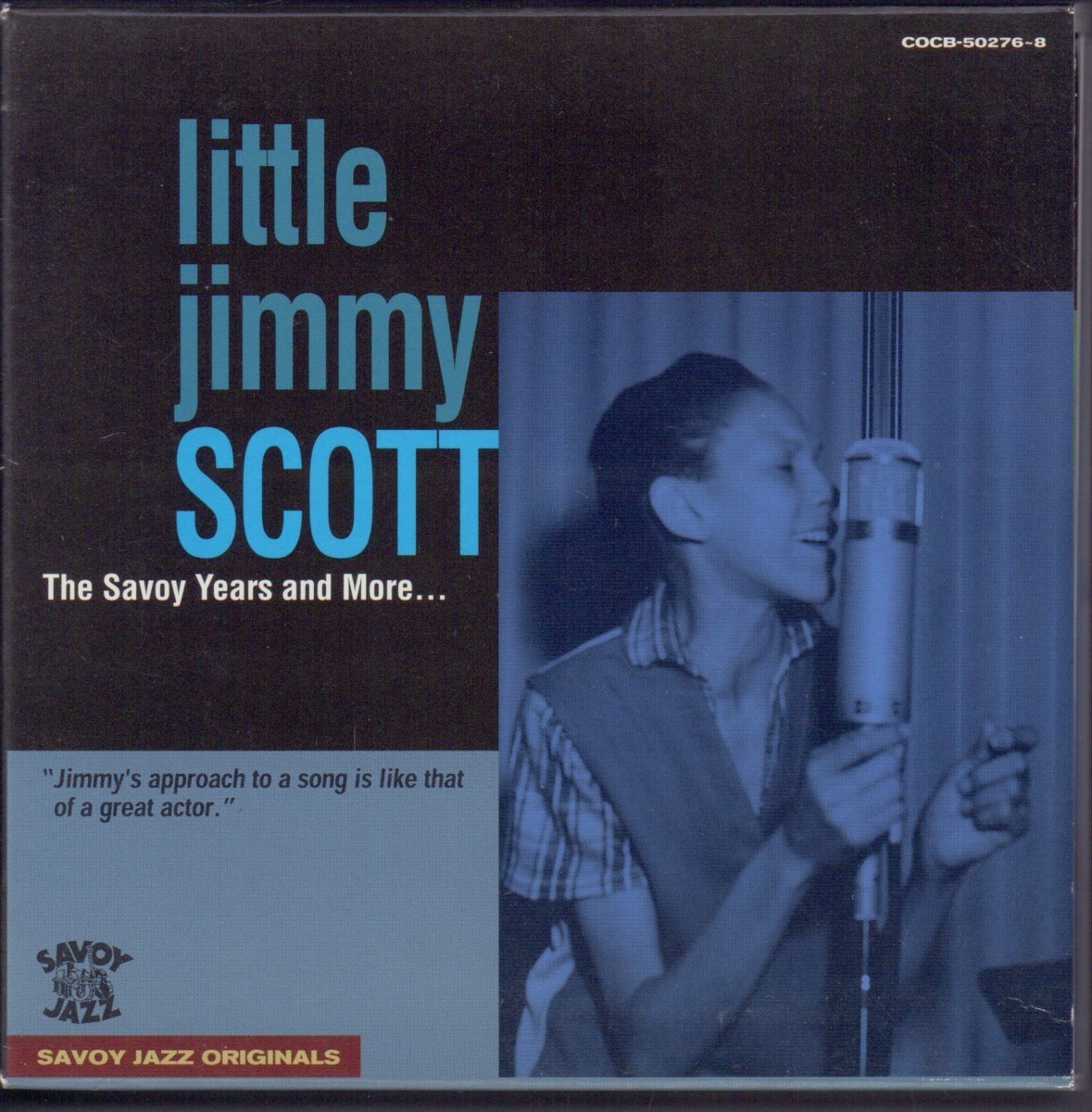 little jimmy SCOTT 3枚組 CD The Savoy Years and more... 日本国内盤 2000/4/21発売 ...