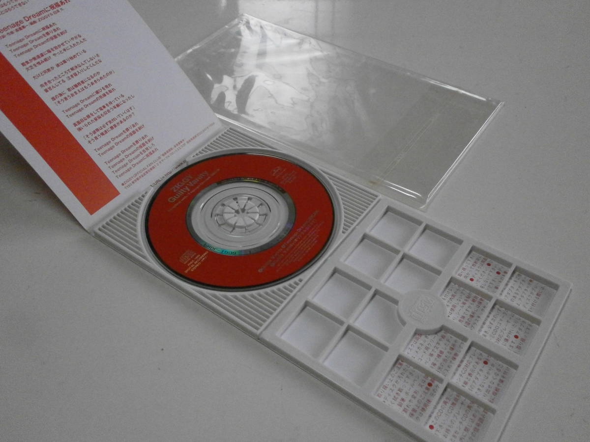 8cmCD ZIGGY Guilty Vanity Teenage Dreamに祝福あれ 森重樹一 戸城憲夫 The DUST'N' BONEZ THE SLUT BANKS 宮脇知史 ...