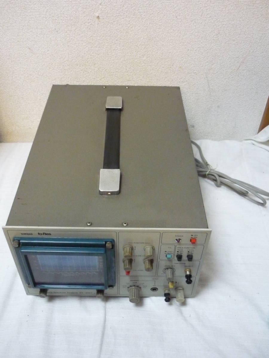 電子機器 三和計器／Fo-Res FrequencySpectrumAnalyzer / SS-30RT 昭和55年9月(電子部品)｜売買されたオークション情報、yahooの商品情報を ...