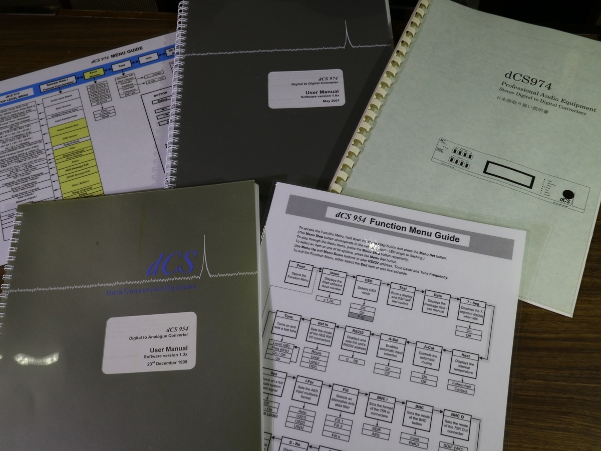 DCS 954 DAコンバーター / 974 DDコンバーター セット DSDサンプリング機能搭載 取説付属 Audio Station(一般 ...