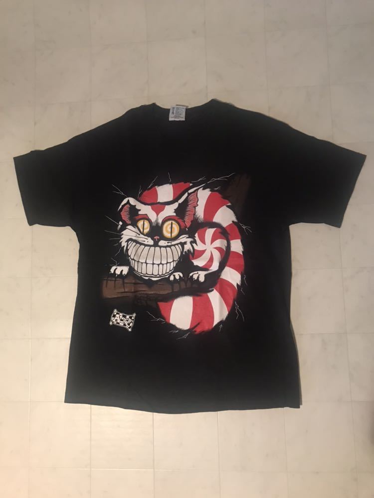 90s ANDAZIA製 不思議の国のアリス Tシャツ L チェシャ猫 ALICE IN WONDERLAND(Tシャツ)｜売買された ...