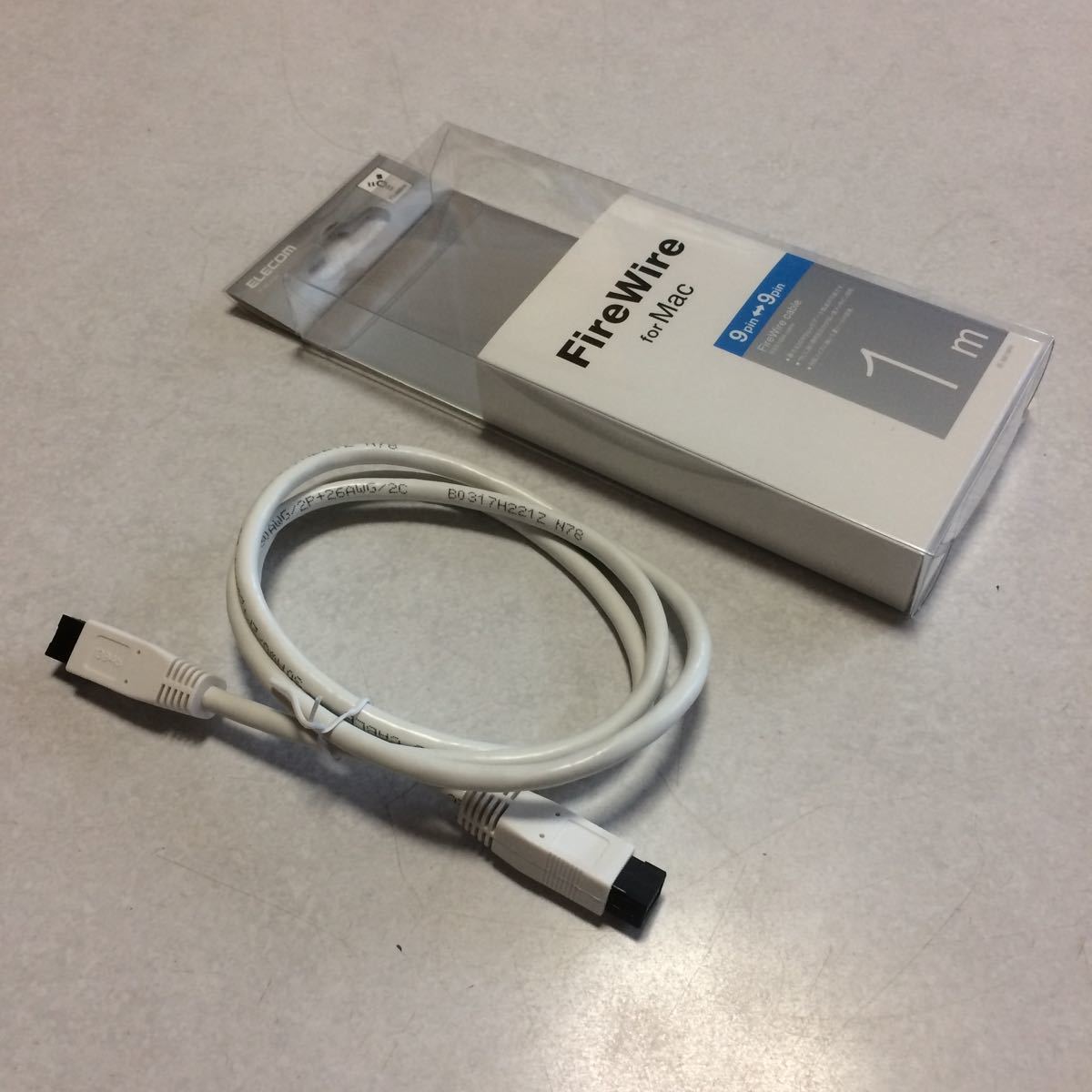 ELECOM IE-991WH FireWire for Mac 9pin-9pin 800Mbps 1m(IEEE1394)｜売買されたオークション情報、yahooの商品情報をアーカイブ公開 ...