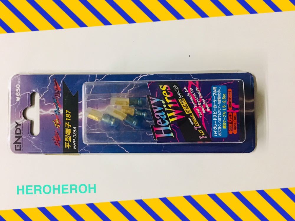 ENDY 金メッキ 平型圧着端子 1.5 2.5SQ EHP-035A 青(取り付けキット、配線)｜売買されたオークション情報、yahooの商品情報をアーカイブ公開 - オークファン ...