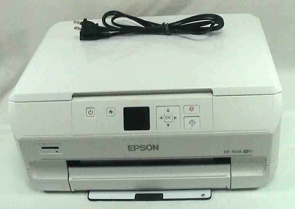 EPSON Colorio EP-707A ホワイト エプソン プリンター複合機(エプソン)｜売買されたオークション情報、yahooの商品情報 ...
