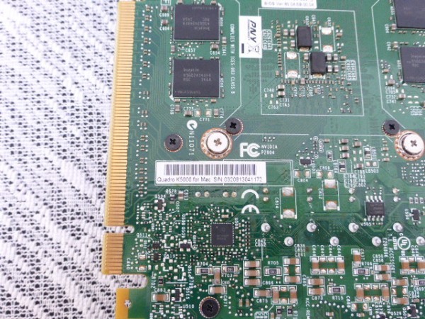 A-003 NVIDIA Quadro K5000 for Mac Edition GK104 GDDR5 4GB 単精度2 ...