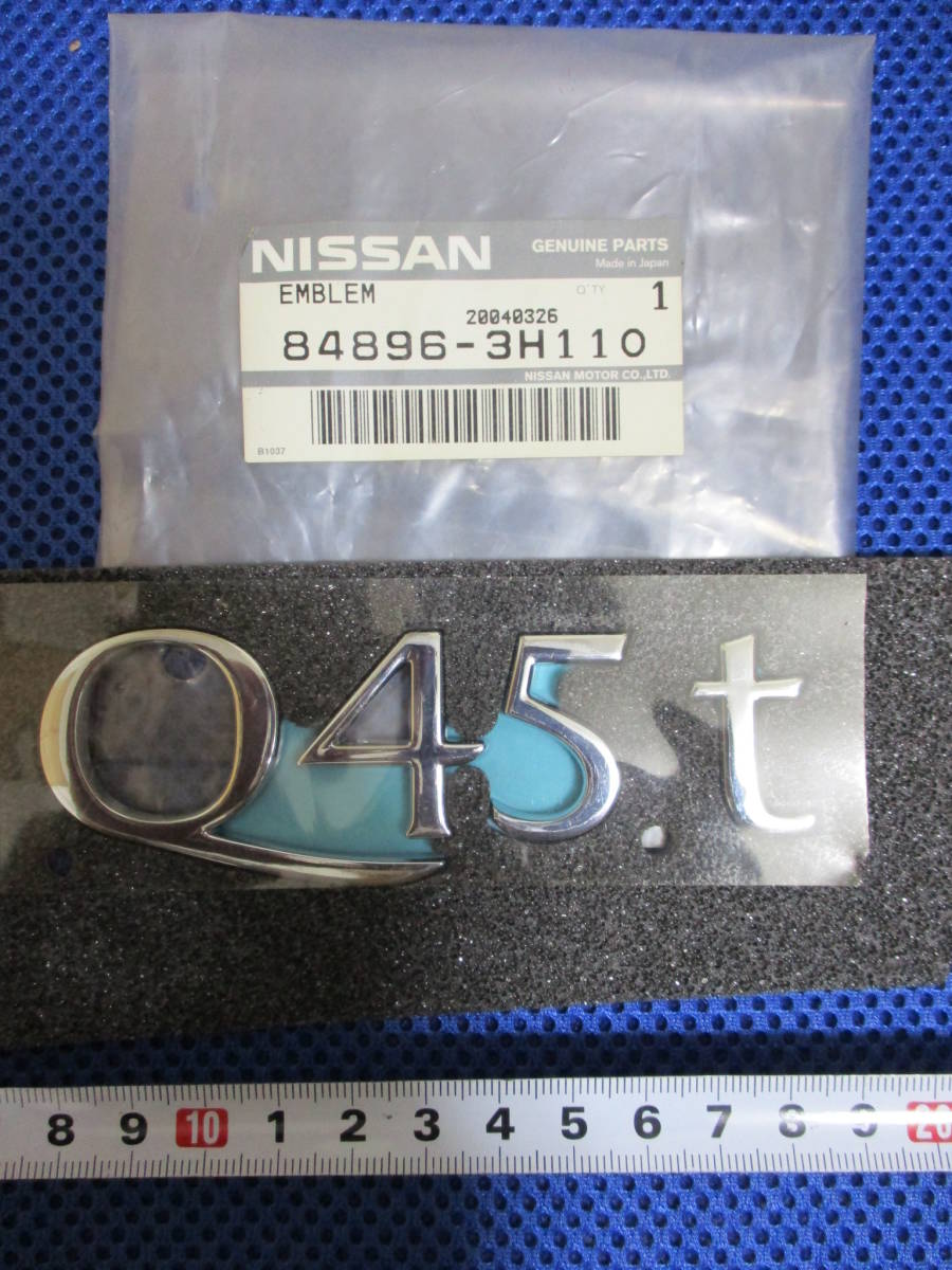 品 Y33 シーマ用USAリアエンブレム Q45tグランドツーリング 84896-3H110(日産、インフィニティ)｜売買されたオークション ...