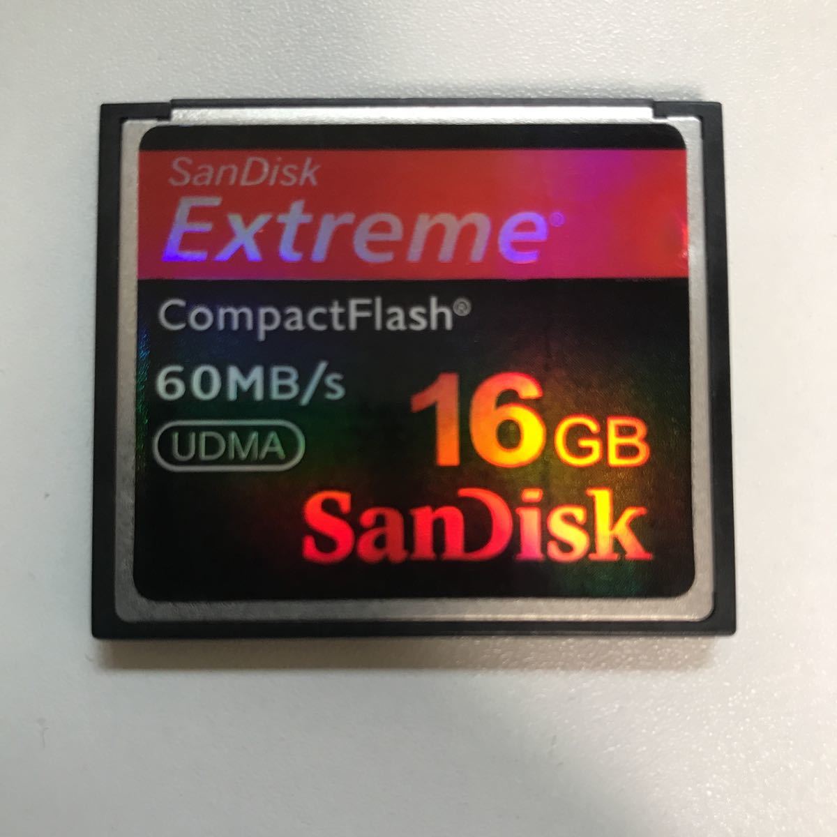 SanDisk サンディスク CompactFlash コンパクトフラッシュ Extreme16G 60MB/s(16GB)｜売買された ...