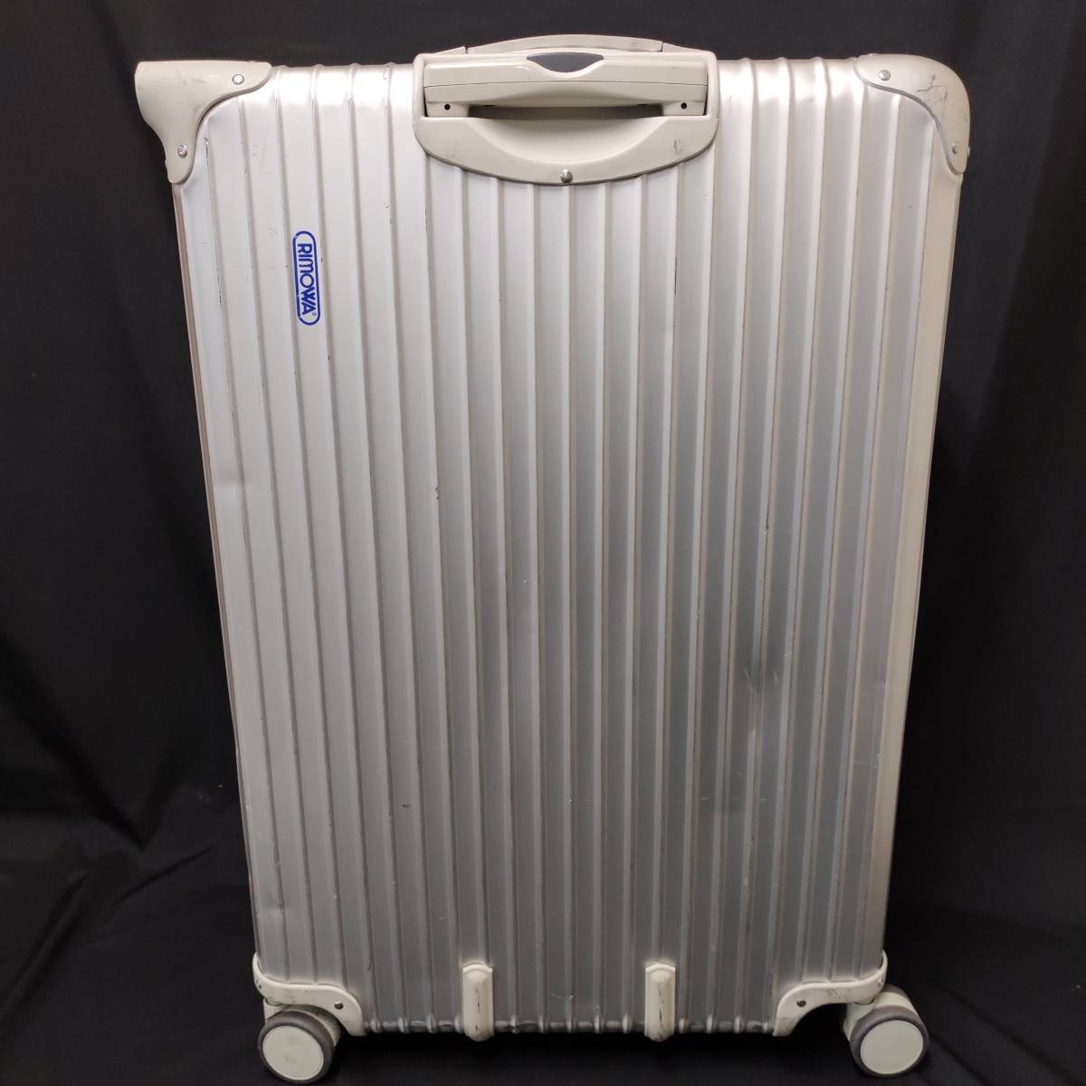 A18m01D RIMOWA リモワ スーツケース シルバー アルミ製 4輪 鍵付き キャリーバッグ 大型 ケース ビジネス S452 SFS ...
