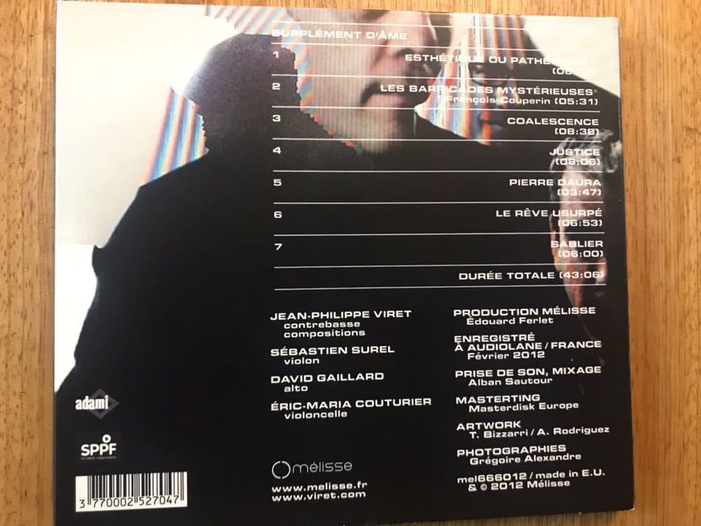 CD JEAN PHILIPPE VIRET / SUPPLEMENT D'AME(ジャズ一般)｜売買されたオークション情報、yahooの商品情報をアーカイブ公開 - オークファン ...