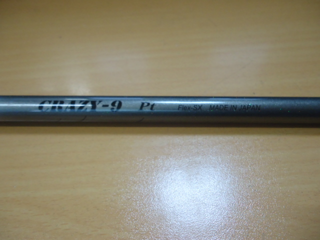CRAZY 9 Pt FLEX-SX 44.5インチ(シャフト)｜売買されたオークション情報、yahooの商品情報をアーカイブ公開 ...