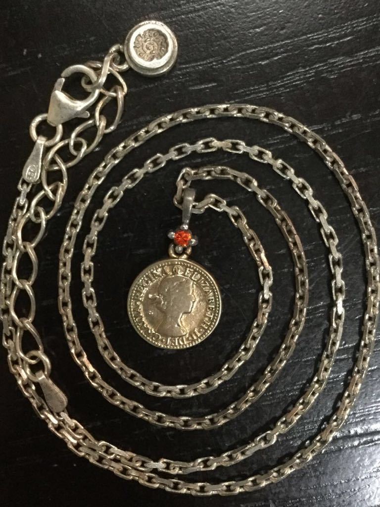 アクアフォルティス コイン ペンダント シルバー ネックレス SV925 吉井和哉 好きなかたも SILVER STERLING アクアシルバー(シルバー)｜売買されたオークション情報 ...