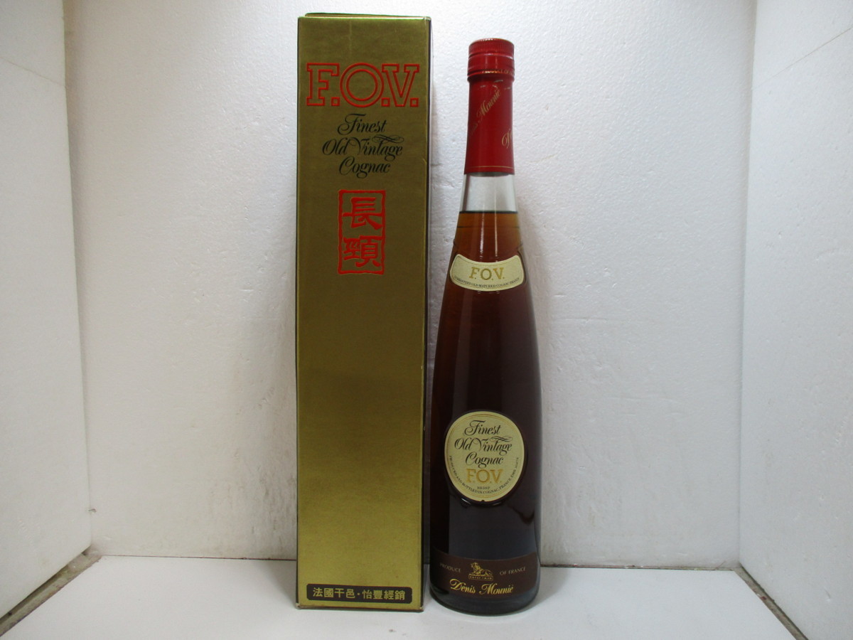 FOV Finest Old Vintage Cognac ファイネスト オールド ヴィンテージ コニャック ブランデー 700ml 未開封 ...