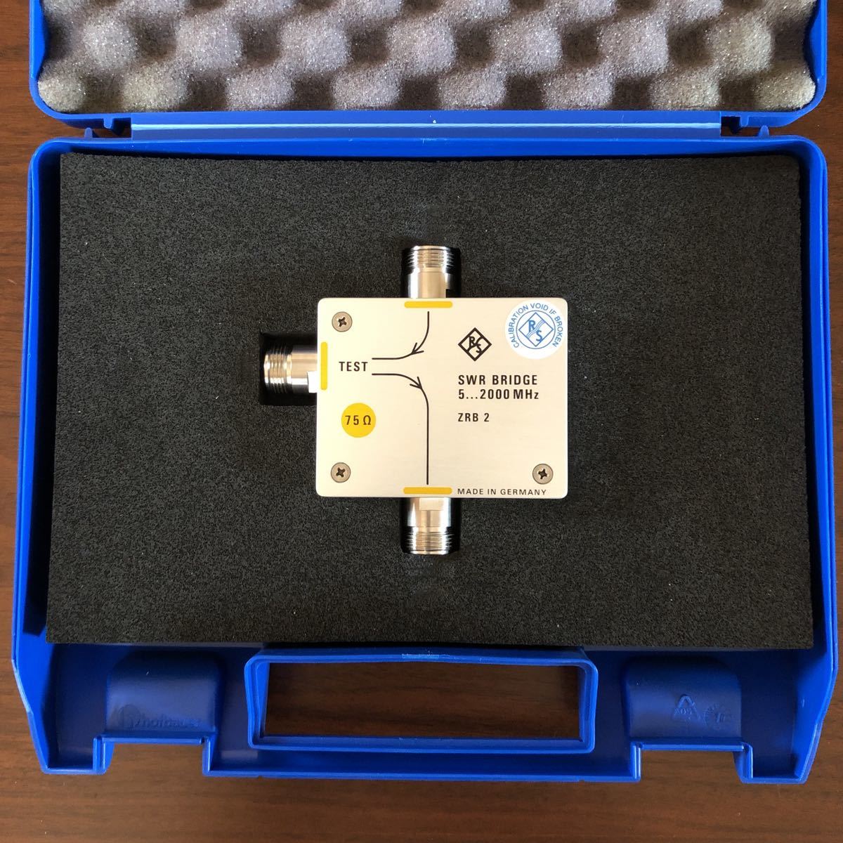 R&S SWR BRIDGE SWRブリッジ 5 2000MHz ZRB2 75Ω MADE IN GERMANY(その他)｜売買された ...
