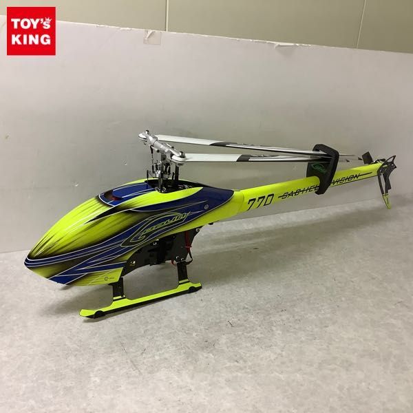 同梱不可 ラジコン ヘリコプター SAB HELLI DIVISION 770 KONTRONIK PYRO 800-48 フタバ ...